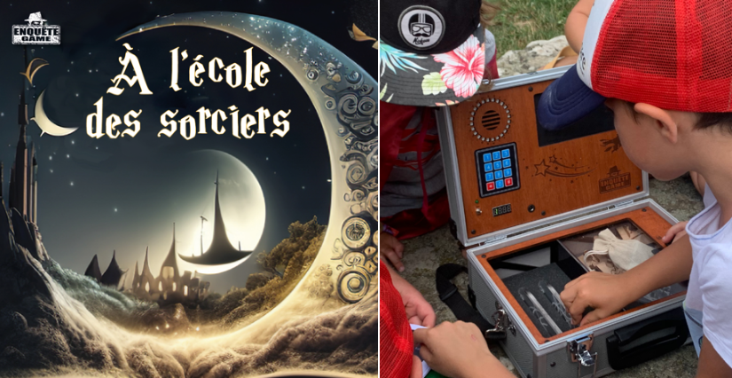 "À l'école des sorciers !", enquête-game, au Château de Rosières | Kidiklik