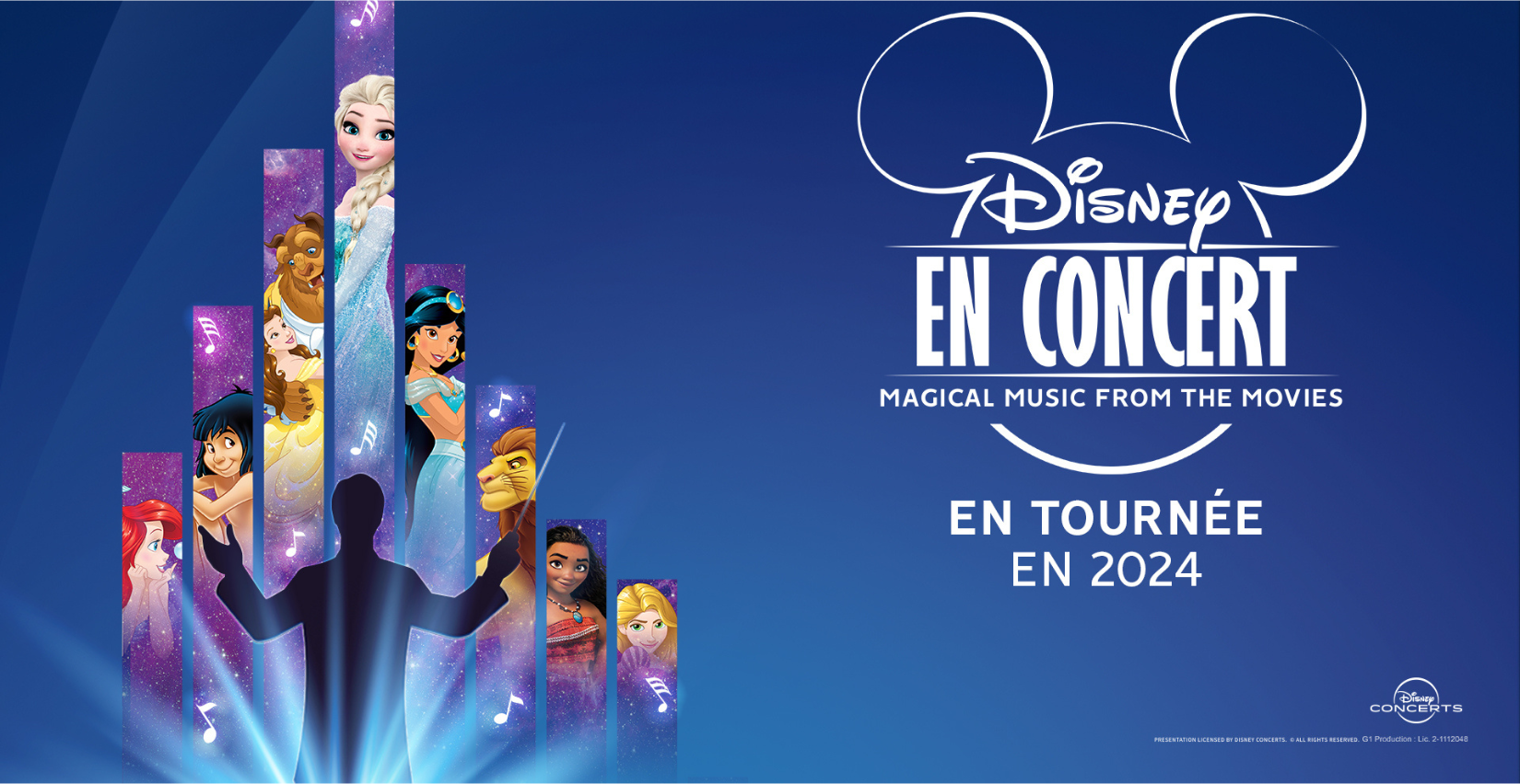 La magie DISNEY EN CONCERT fait escale dans les plus grandes salles de ...