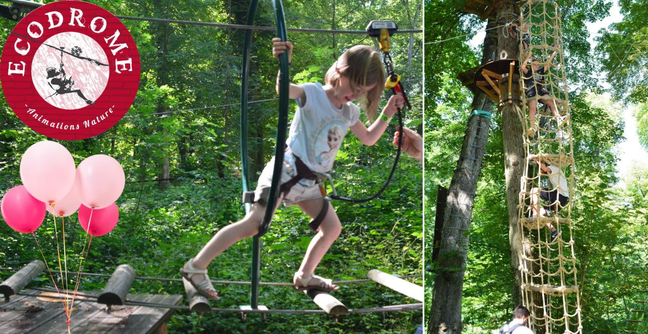 Des parcours accrobranche et des animations nature avec Ecodrome ...